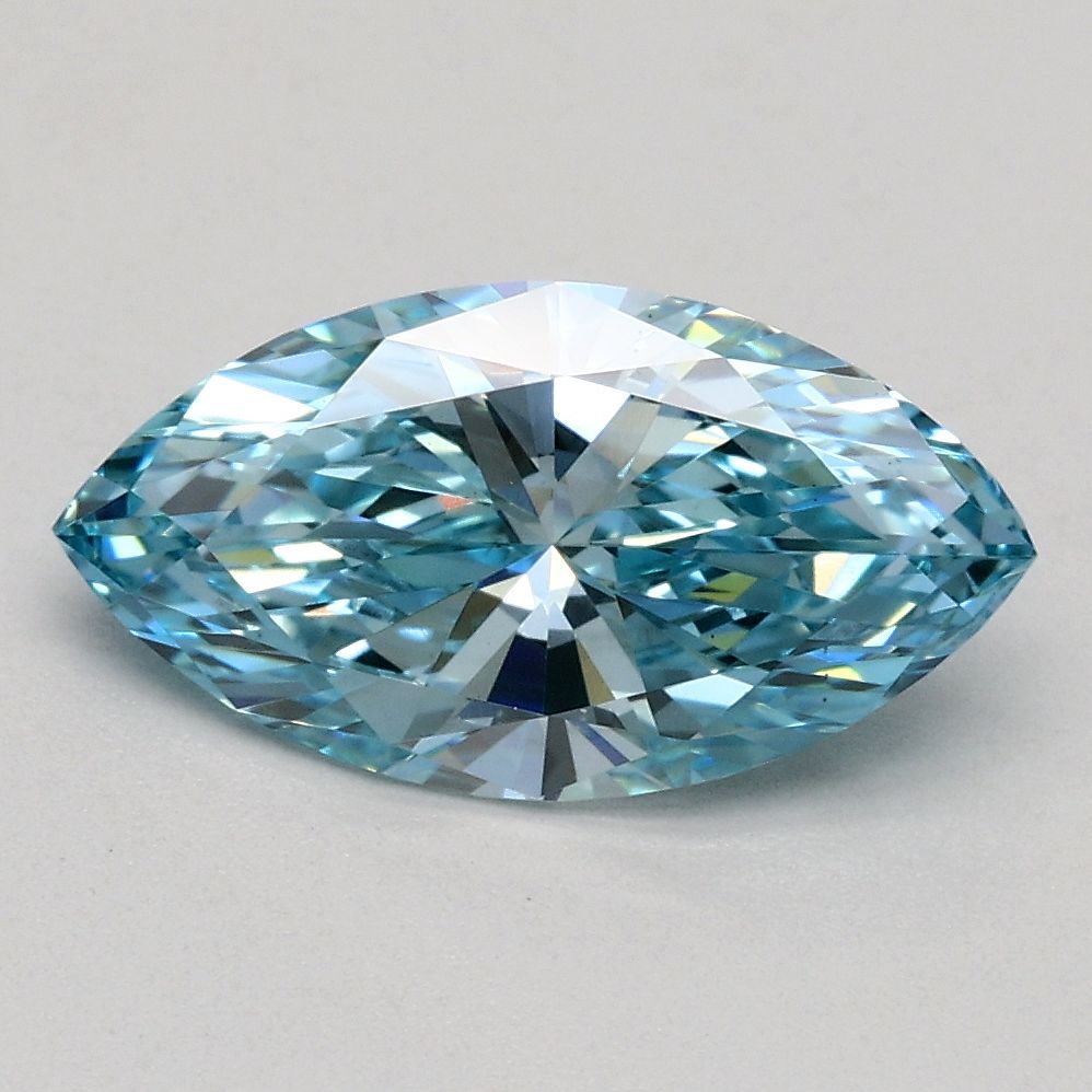 1.20 ct. Fancy Intense Blue/VS2 Marquise Lab Grown Diamond | Mikado ...