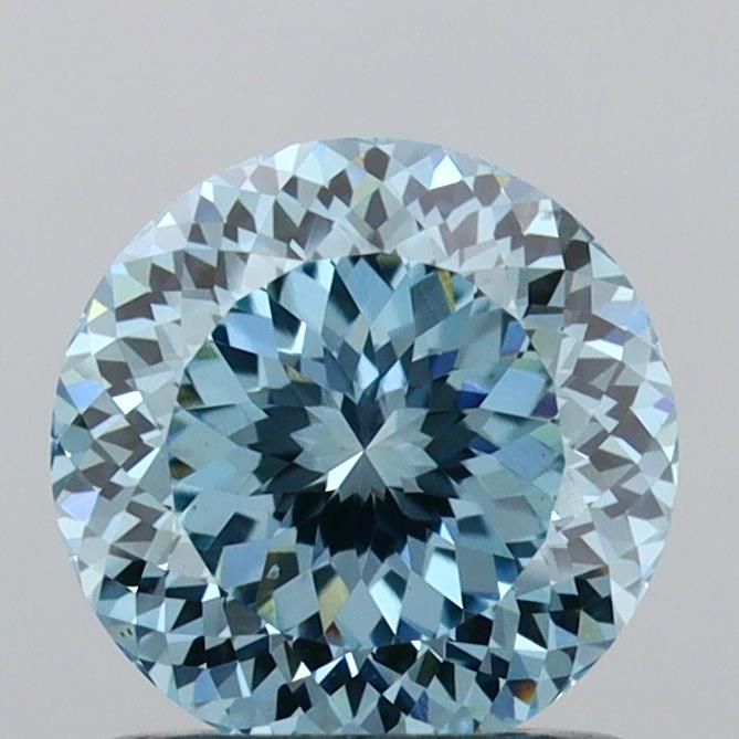 1.05 ct. Fancy Intense Blue/VVS2 Round Lab Grown Diamond | Mikado Diamonds