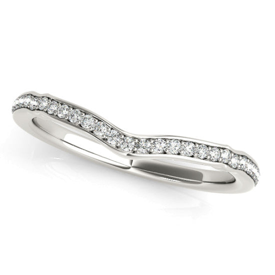 Zelda Wedding Band | Mikado Diamonds