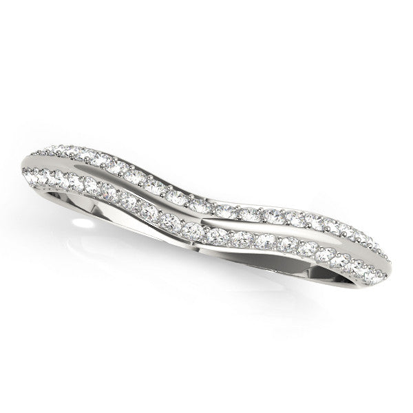 Farrah Wedding Band | Mikado Diamonds