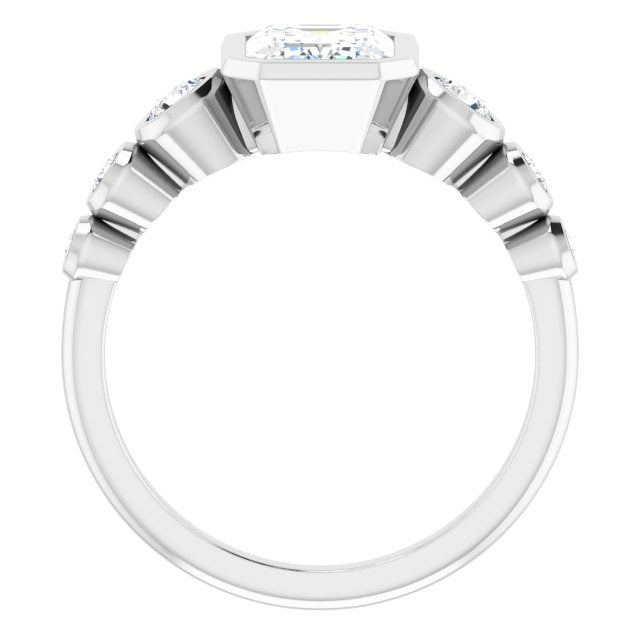 Baylee Bezel Engagement Ring | Mikado Diamonds